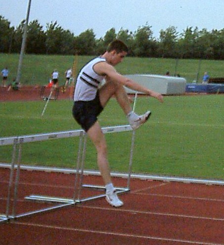 Luke Ellsworthy on the way to a